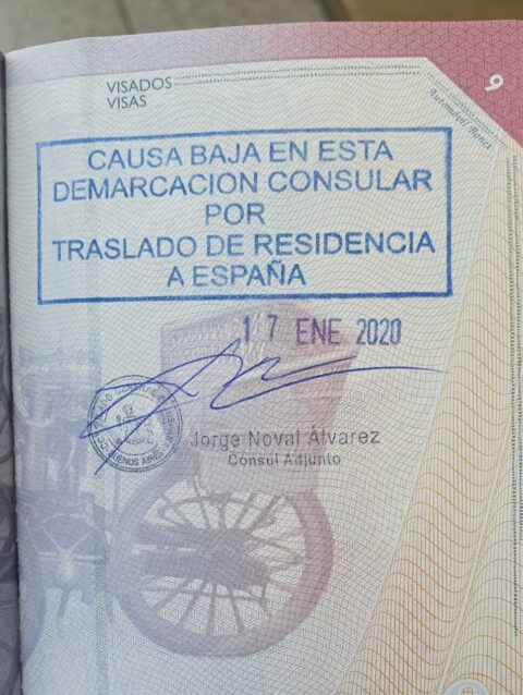 Baja consular - Maxi En Madrid