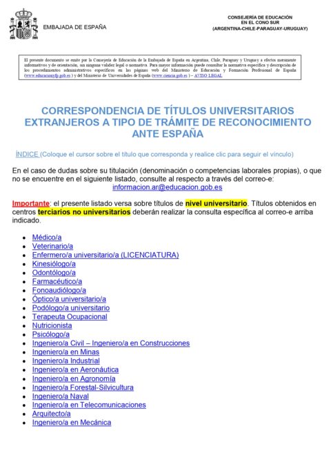 Homologar títulos en España - Maxi En Madrid