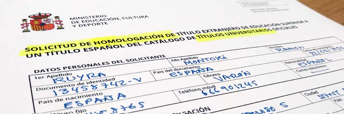Homologar títulos en España - Maxi En Madrid